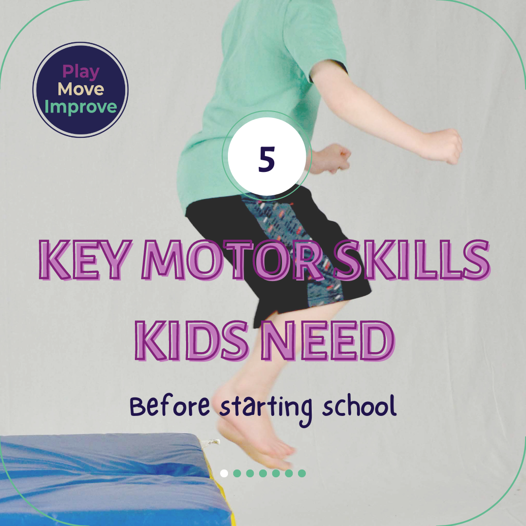 What motor skills do children need for school? – Play Move Improve