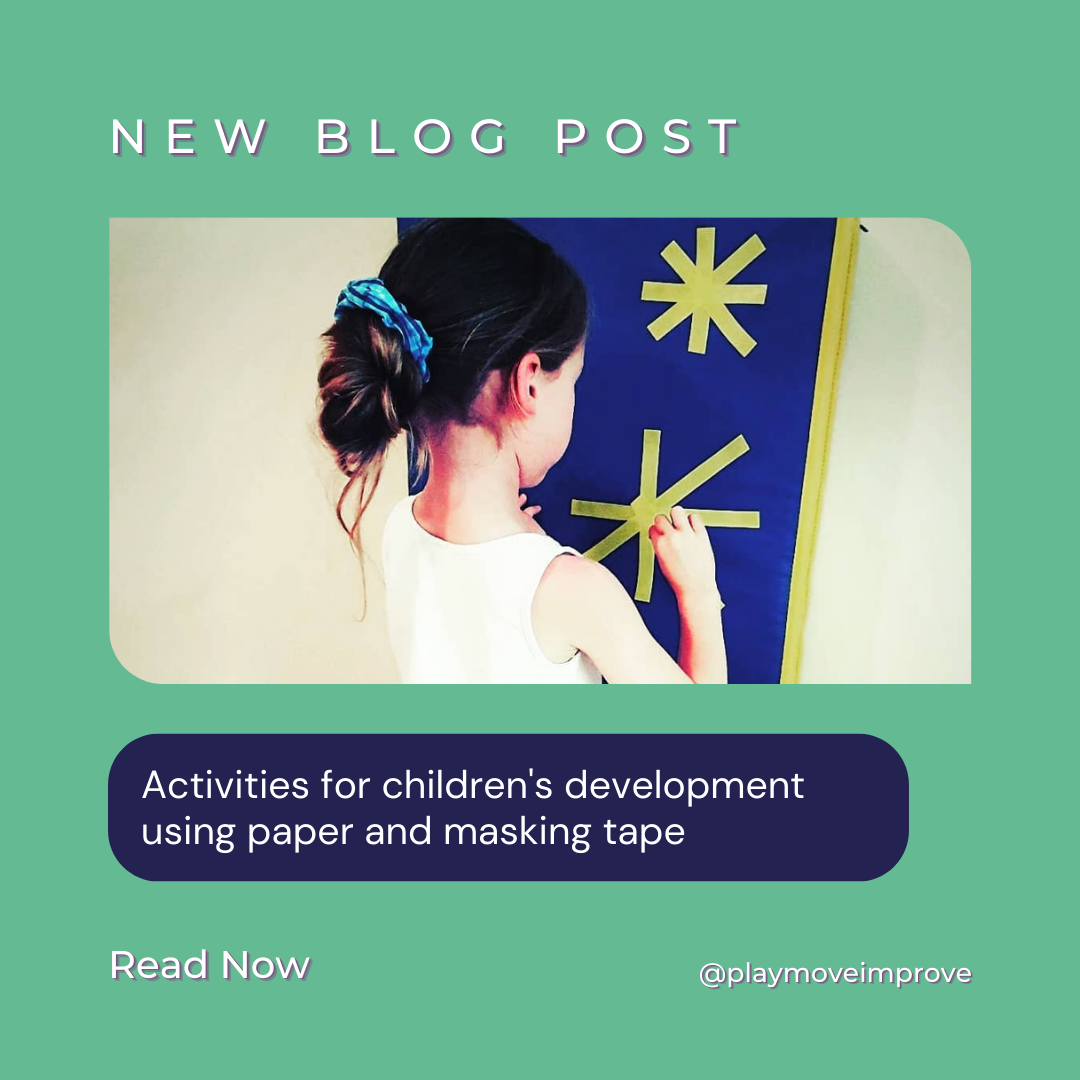 5 ways educators can improve children's motor skills with just a piece – Play Move Improve