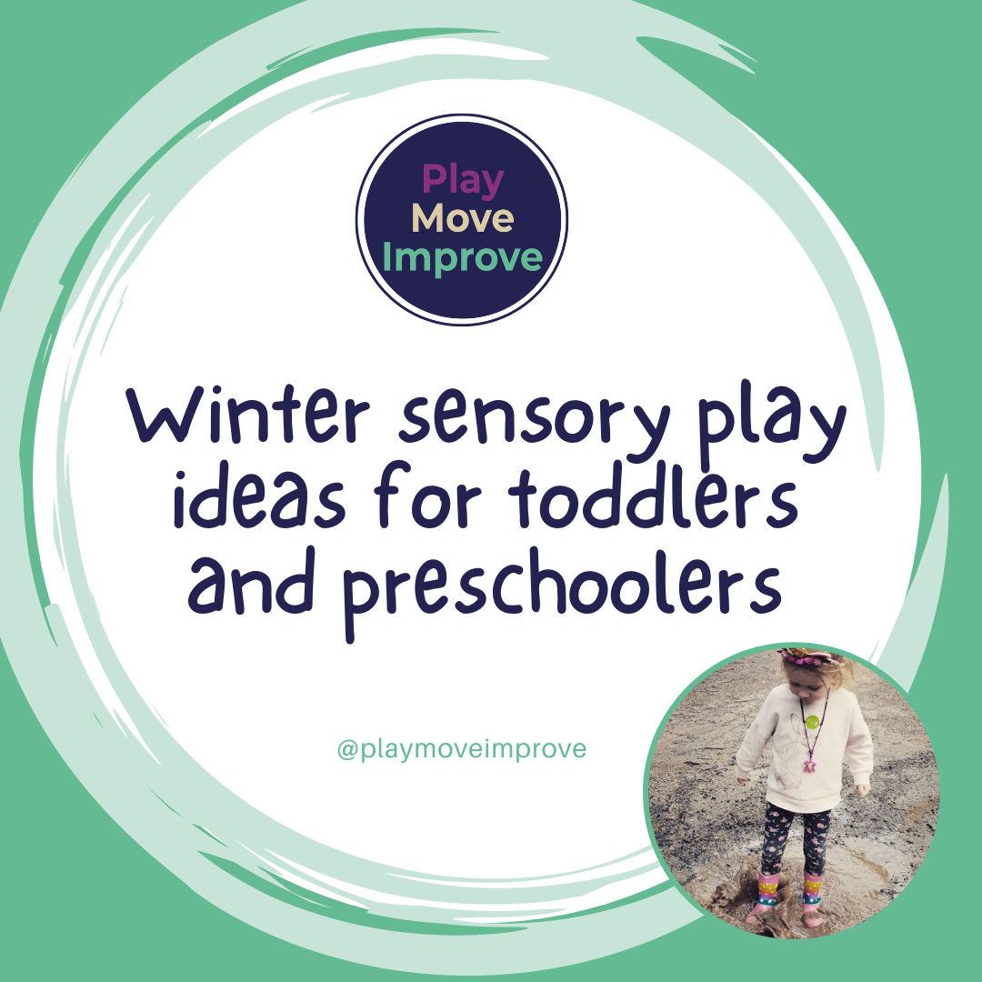 Winter sensory play ideas for toddlers and preschoolers – Play Move Improve