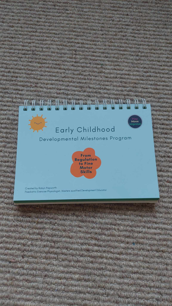 Early Childhood Activity Flip Book – Play Move Improve